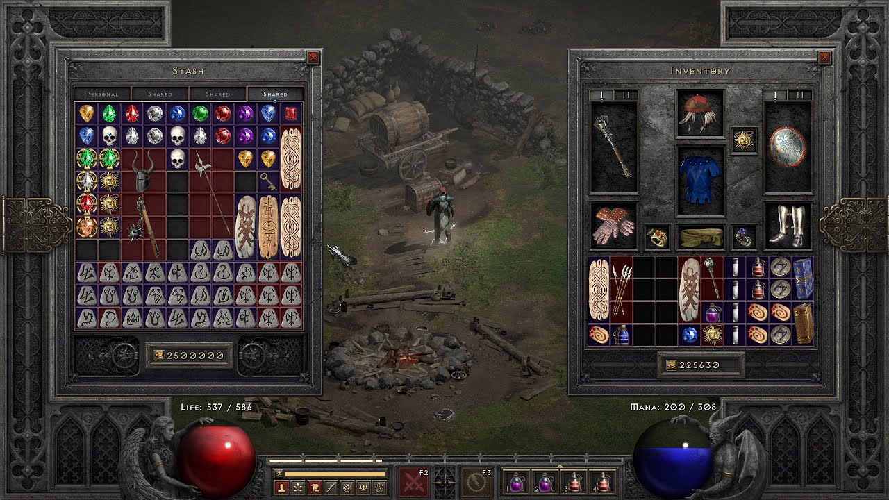 Diablo II Resurrected : Paladin Tesladin Act 1 NM Hardcore My favorite ...