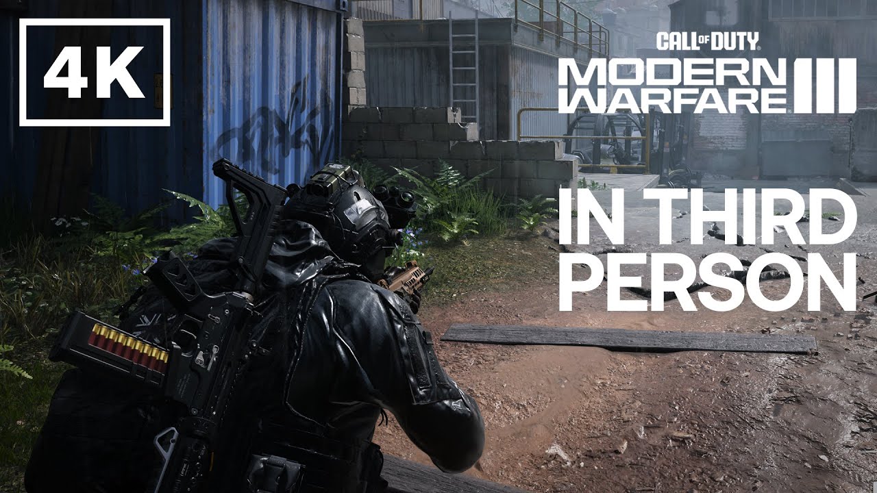 Modern Warfare 3 in THIRD PERSON MODE - YouTube
