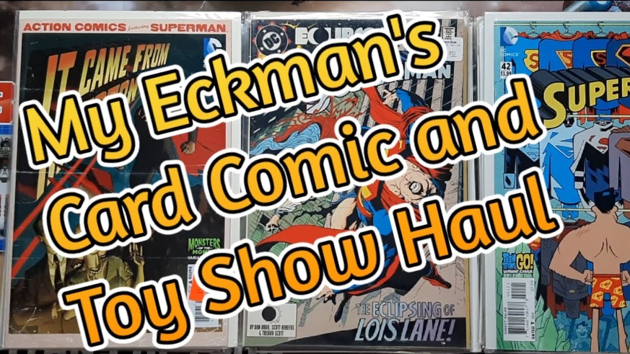 My Fabulous Eckman's Comic Haul - 37 New books for the Collection! - YouTube
