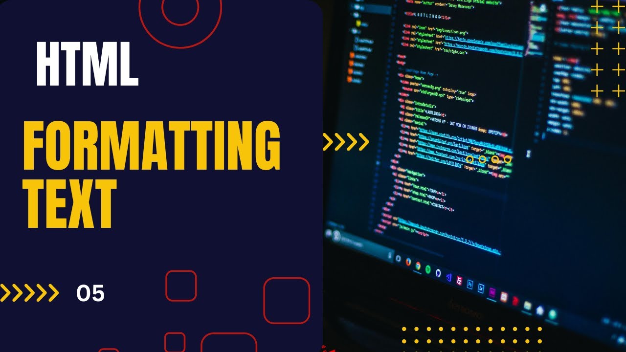 Text Formatting In Html Web Development Tutorial Nepali 2024 Youtube