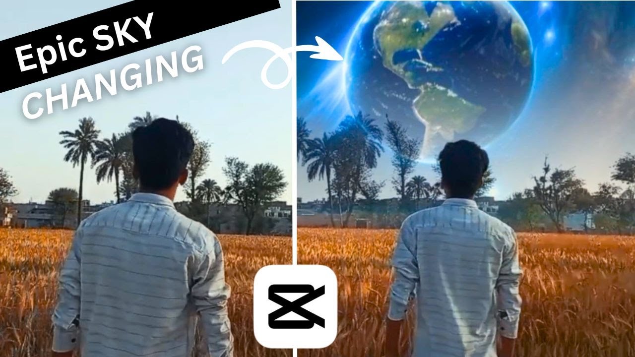 How To Create Epic Sky Change Effect With Capcut - YouTube