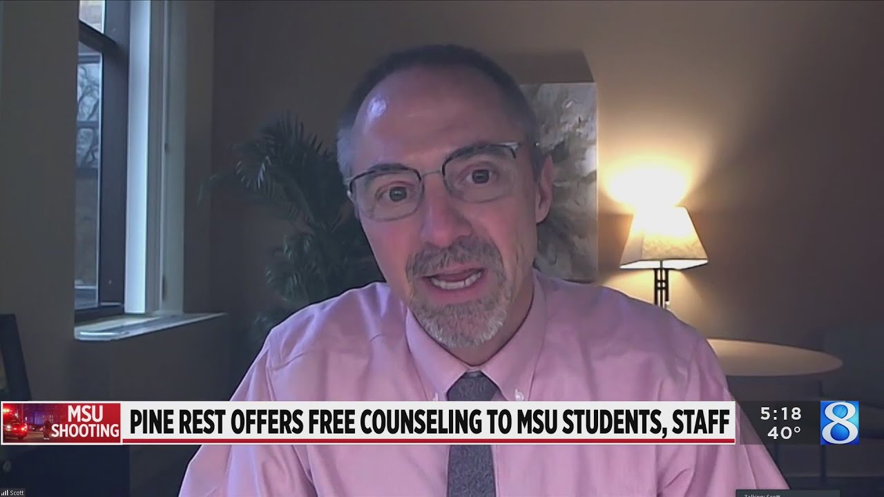 Pine Rest offers free counseling to MSU students, staff - YouTube