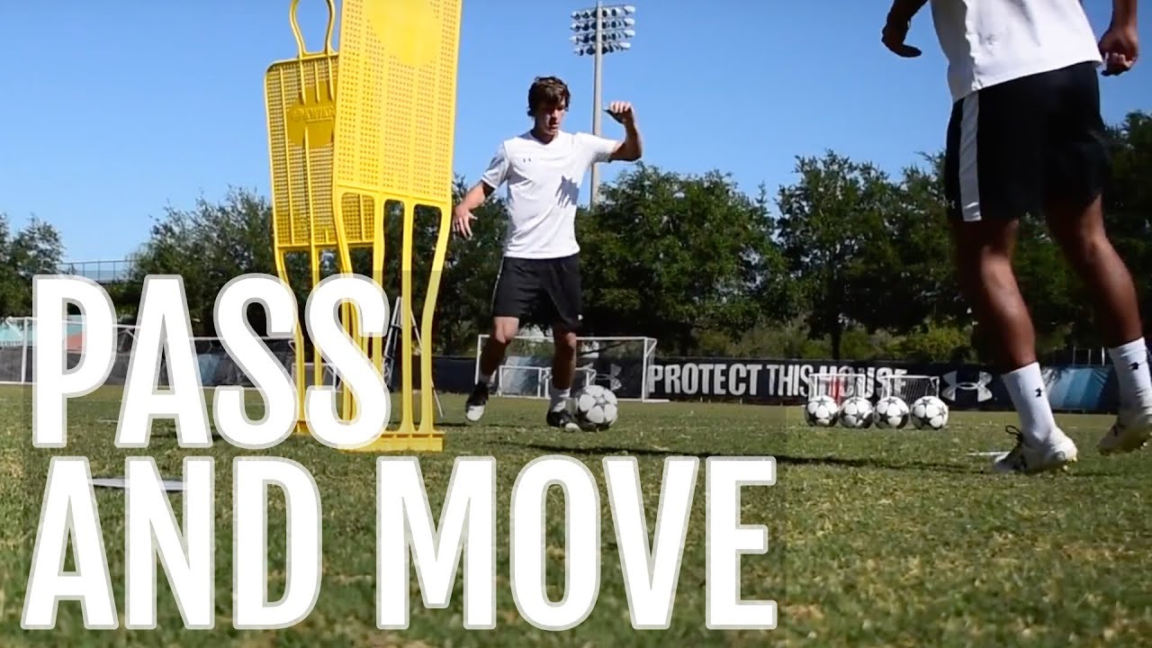 Professional Training Drill: Pass and Move - YouTube