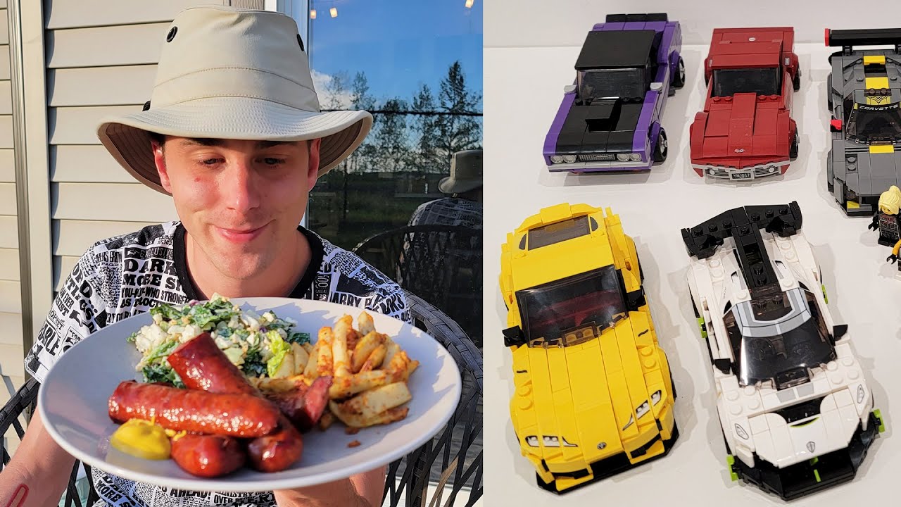 New LEGO Day & Cooking with Mrs Bricksie | French Fries in Air Fryer ...