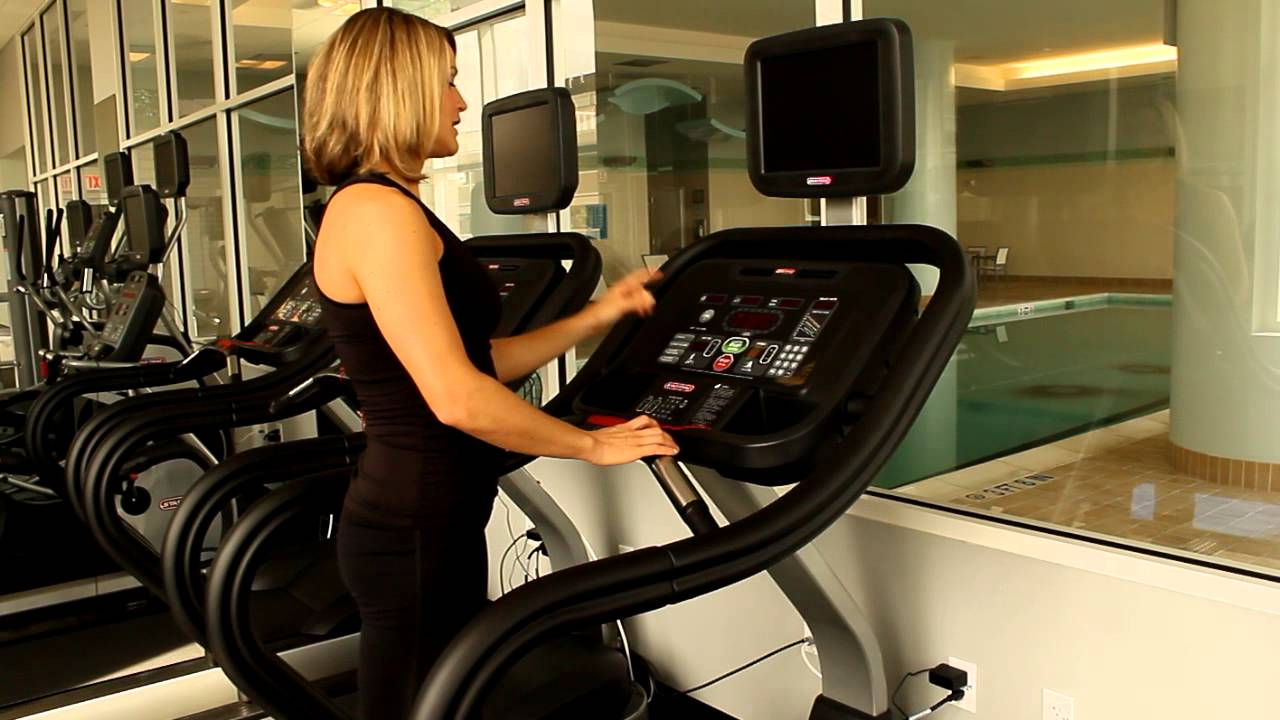 How to Use the Star Trac S TRx Treadmill - YouTube