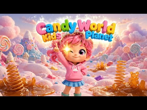 Welcome to Candy World Kids Planet! Meet 🧁 Laura and Leo ❤️🍫| Official Channel Trailer