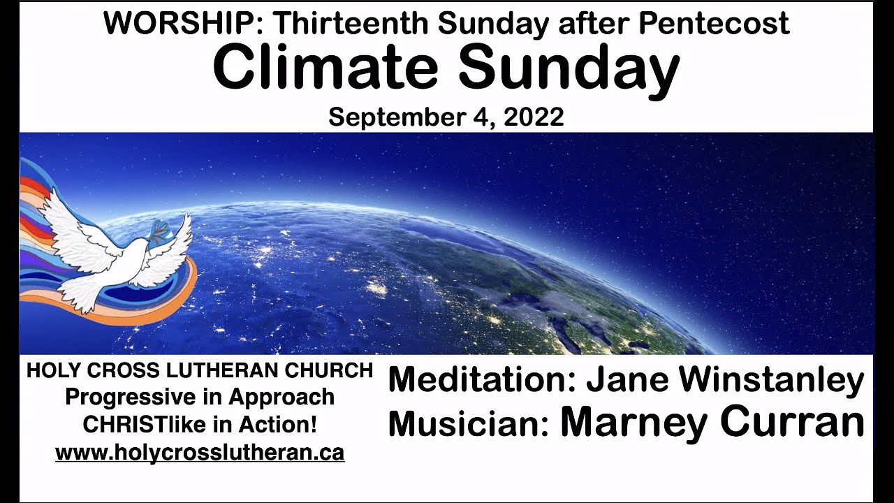 Worship: Climate Sunday - YouTube