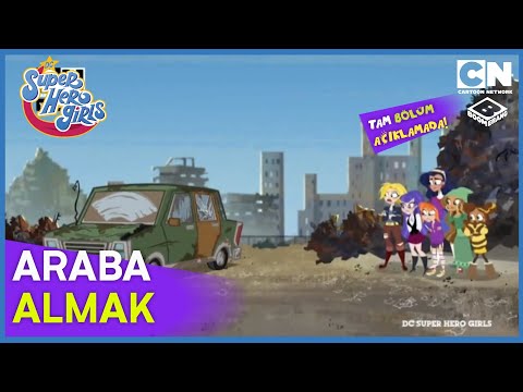 DC Super Hero Girls | Araba | Kısa Sahneler