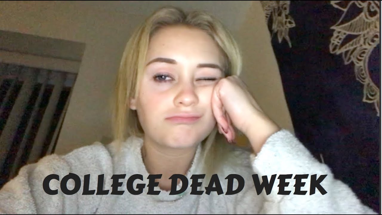 dead week day in my college life at EKU | VLOGMAS DAY 2 - YouTube