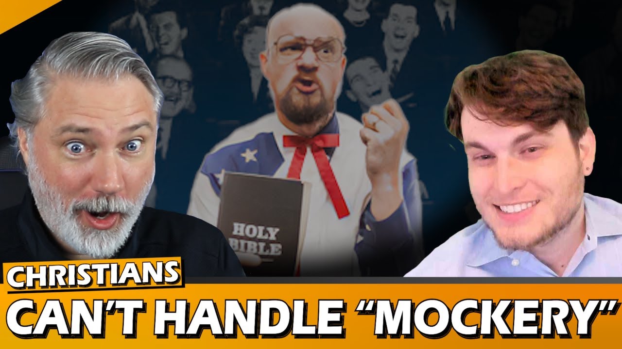 Christians Overreact to People Who "Mock" Their Religion - YouTube