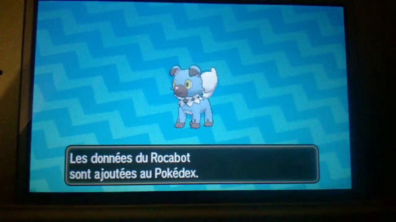 Rocabot shiny, mon premier shiny ! - YouTube
