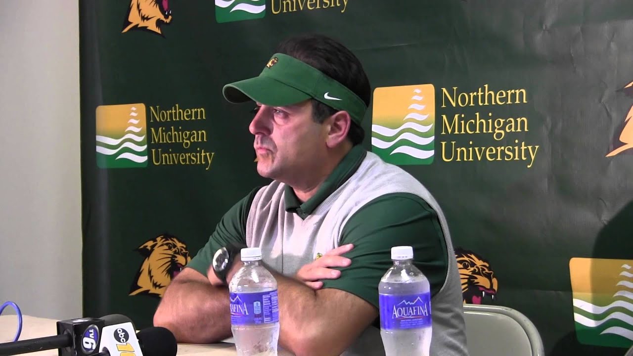 Chris Ostrowsky - Press Conference - NMU vs. Northwood - YouTube