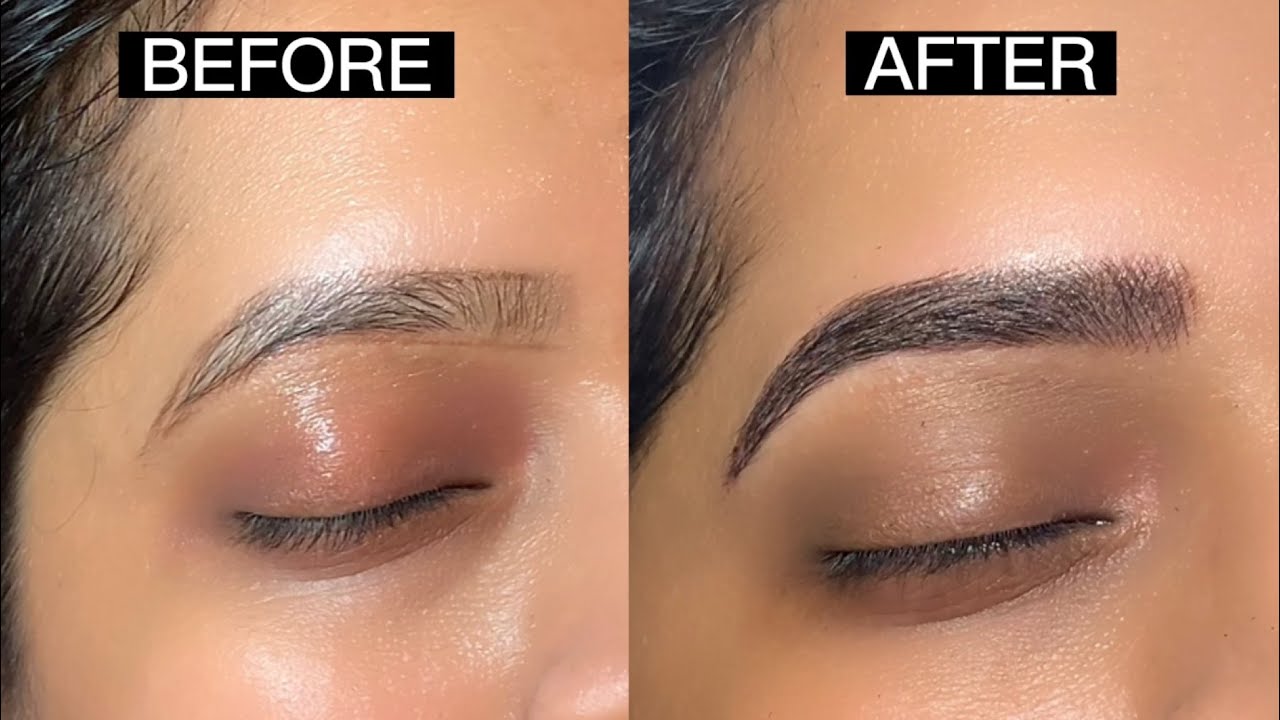 Microblading Eyebrows Step by Step Tutorial | Hindi - YouTube