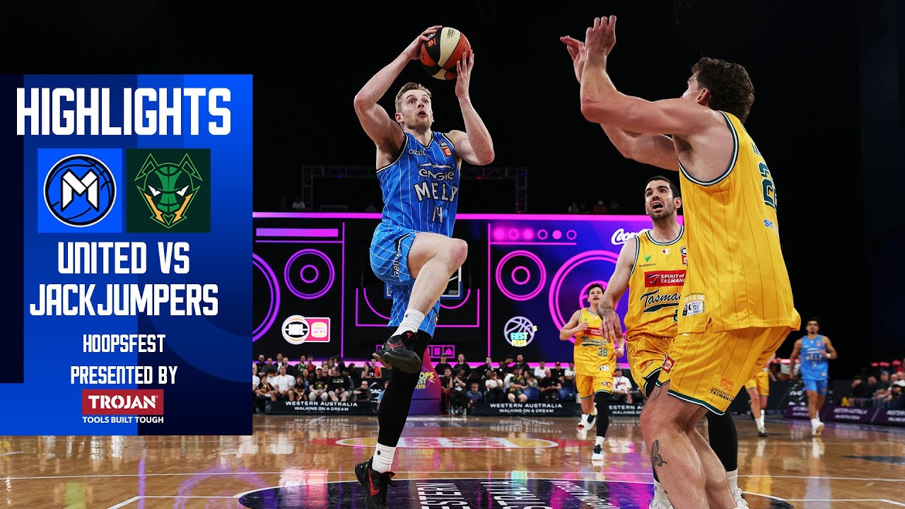 NBL25 Round 1 Highlights - United v JackJumpers - YouTube