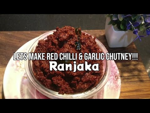 NORTH KARNATAKA RED CHILLI CHUTNEY (RANJAKA) #food #easy # ...