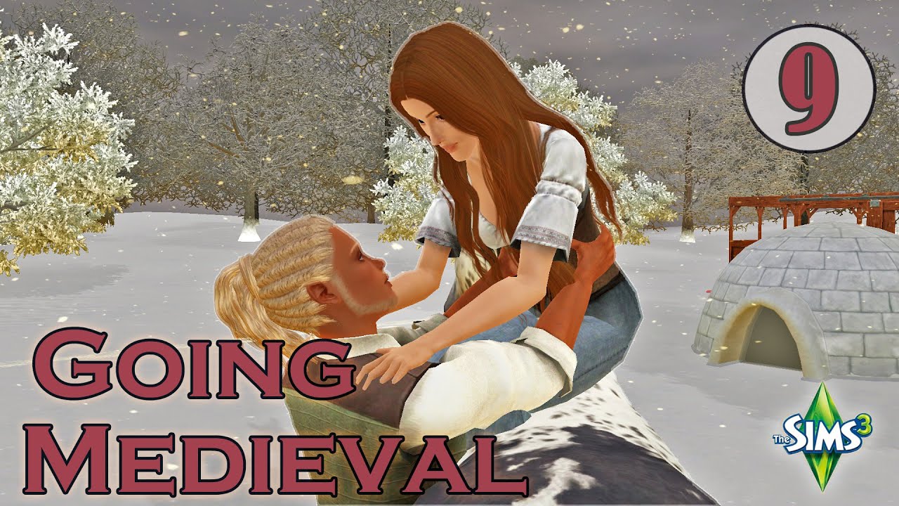 Going Medieval: The Sims 3 - An Engagement and Angry Snowmen - YouTube