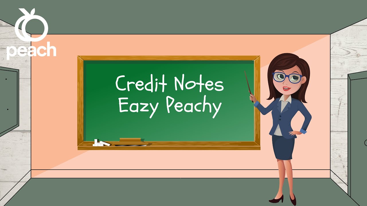 Doing a Customer or Sales Credit Note in Peach Software is Informative, Fast and Simple - YouTube