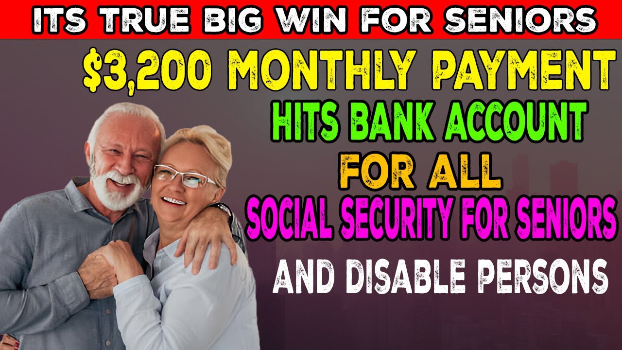 it's true?$3,200 Monthly Payments Coming for Social Security & Disabled ...