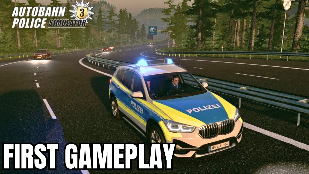🚔 Autobahn Police Simulator 3 | First Gameplay | Realistic German Highway Patrol Game - YouTube