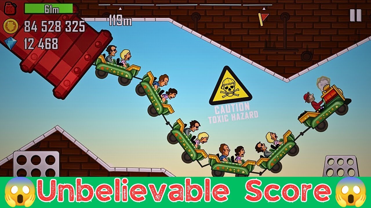Hill Climb Racing Gameplay: Conquer the Tracks with Bill the Plumber ...