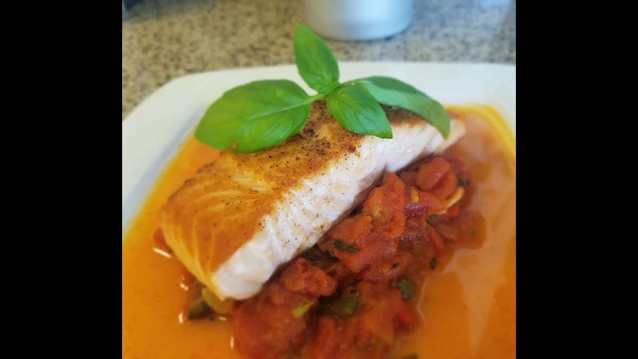 Papá cocina...!!!: SALMON CON SALSA PUTANESCA!!! - Chef Bambi - YouTube