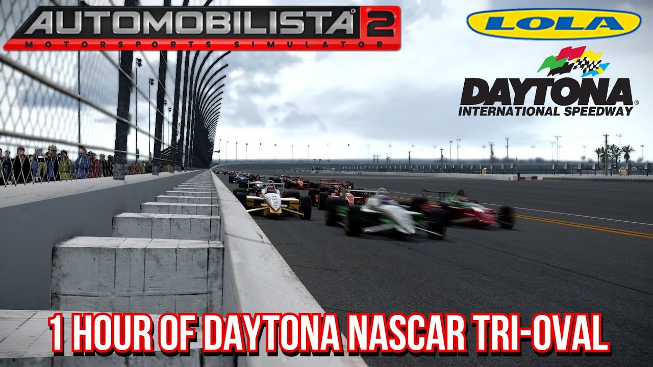 Automobilista 2 : 1 Hour of Daytona Nascar Tri-Oval - YouTube