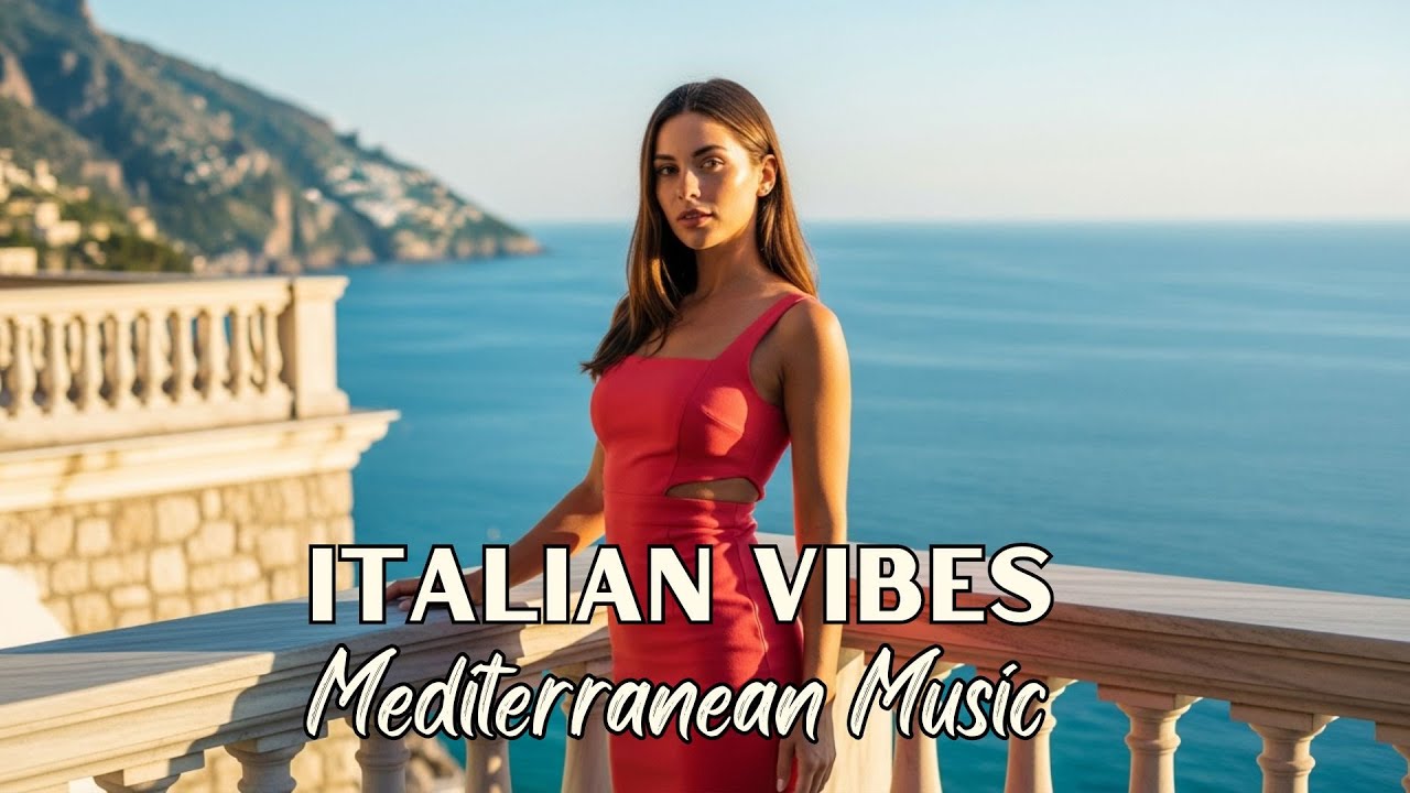 🎶 Italian Vibes & Mediterranean Music 🎶 2+ Hours Scenic Amalfi Coast ...