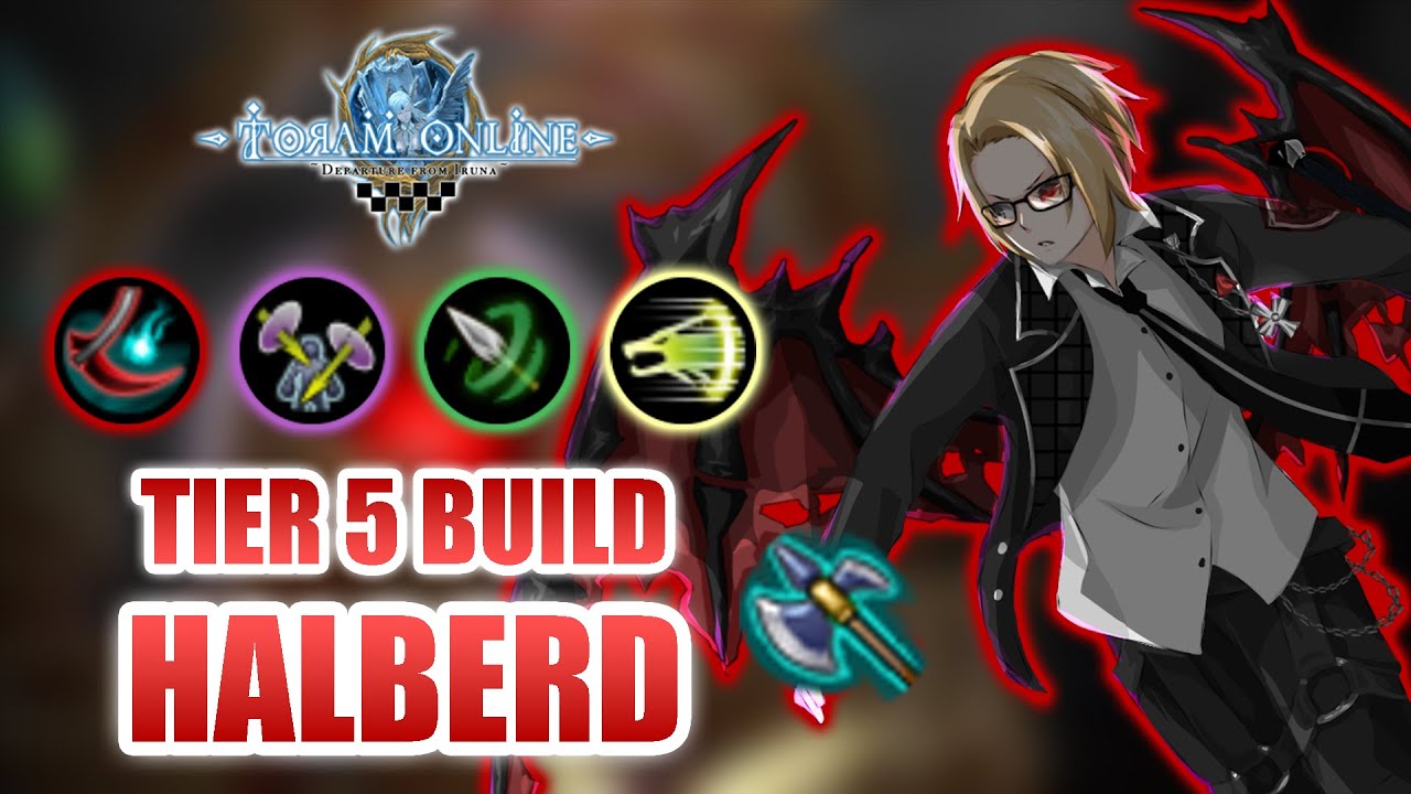 Tier 5 Halberd Build (HB) Lv 250 "The Neo" - Toram Online - YouTube