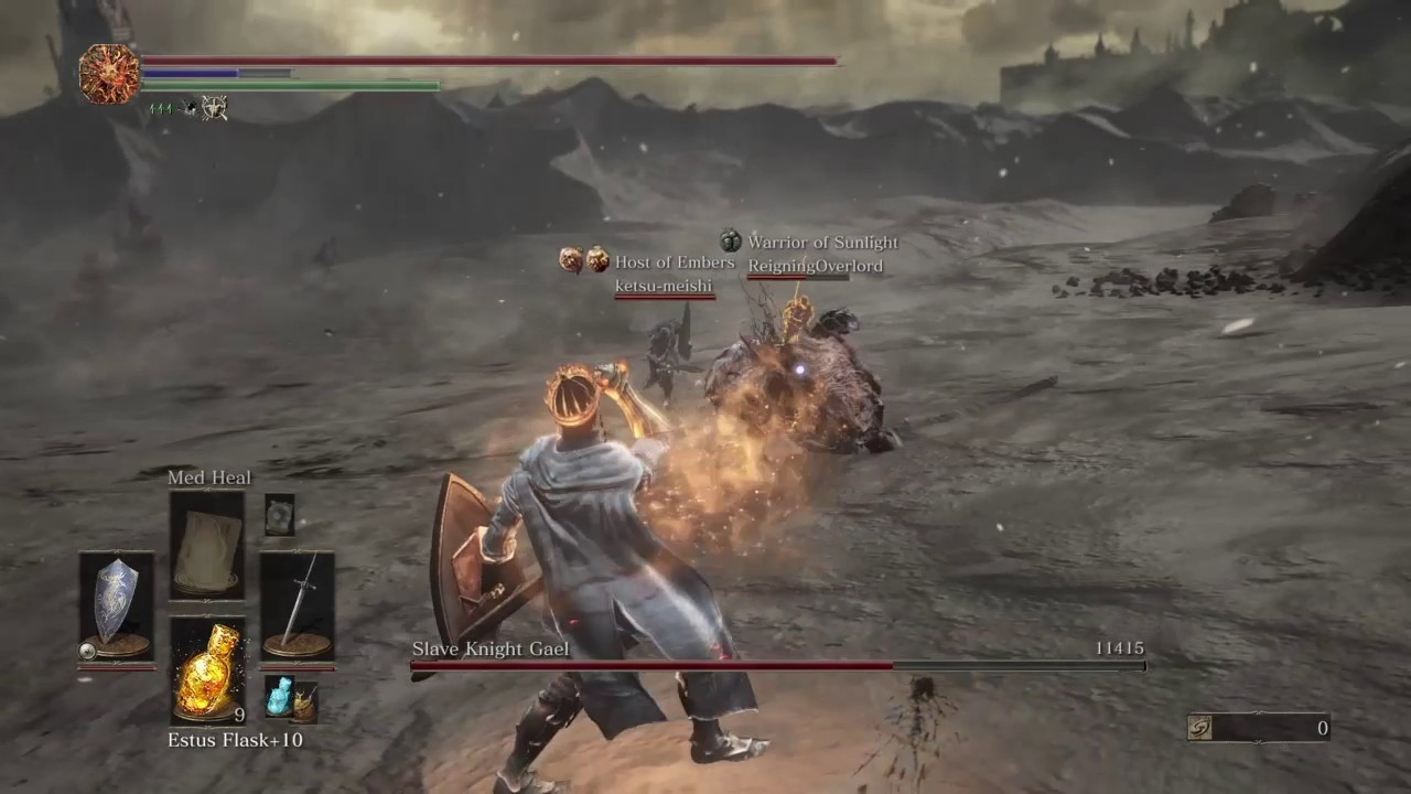 Dark Souls 3, Gael Battle - YouTube