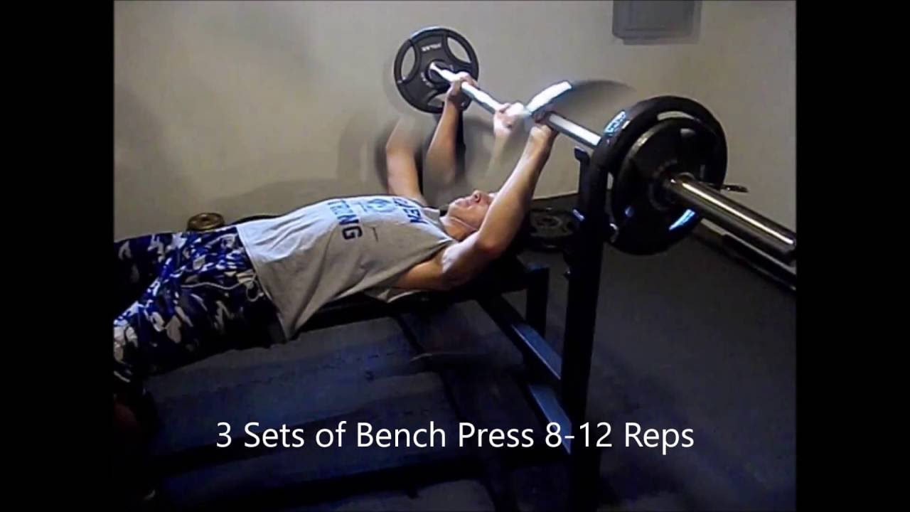 |Muscle Matt| Chest, Shoulders, Biceps, Triceps Workout - YouTube