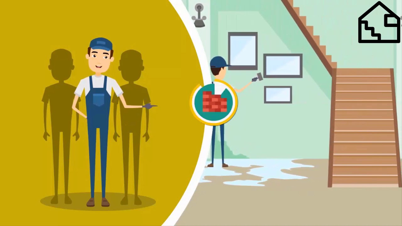 Basement Waterproofing 2D Animated Promo Video - YouTube