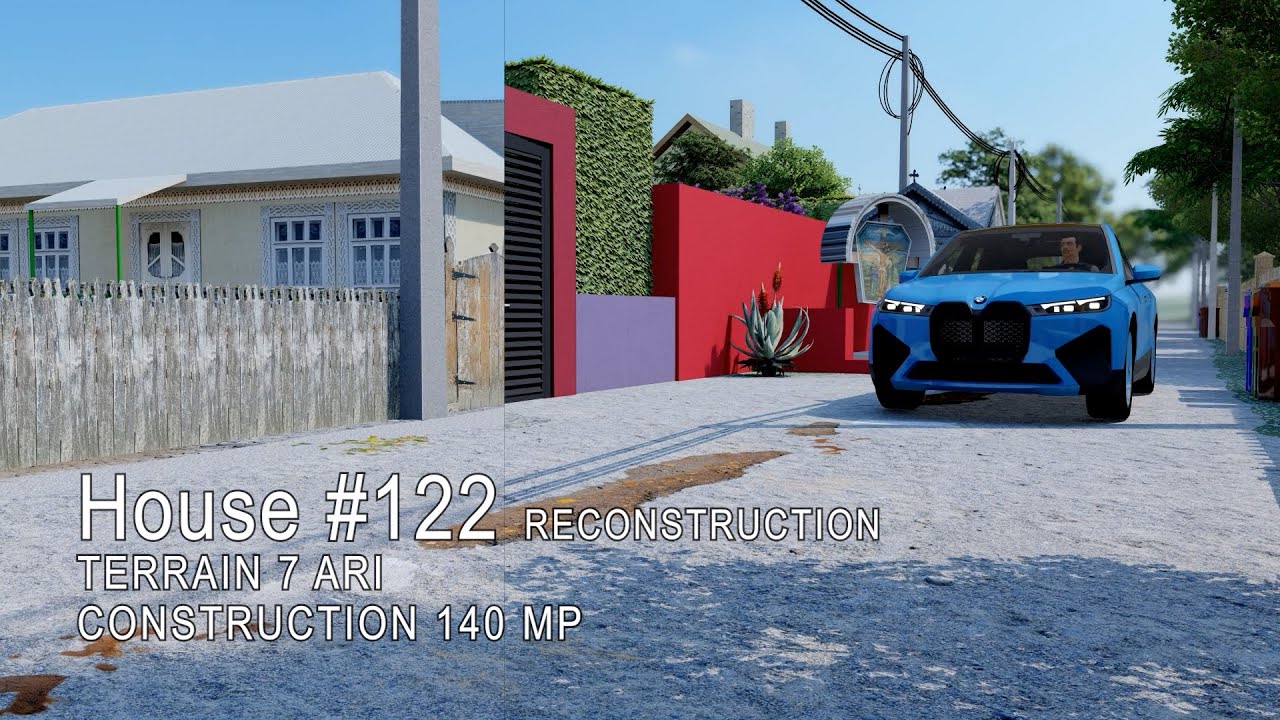 House #122 Reconstruction - YouTube