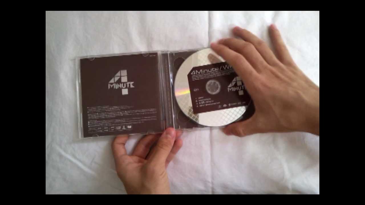 [4YOUBRAZIL] Review - 4Minute WHY CD + DVD - YouTube