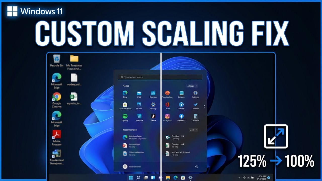 How to Fix Custom Scaling in Windows 11 (Blurry Apps, Wrong Size Text ...