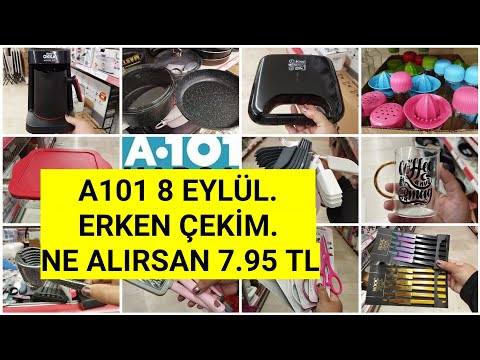 ERKEN ÇEKİM | A101 8 EYLÜL 2022 | A101 DE BU PERŞEMBE NE ALIRSAN 7.95 TL |