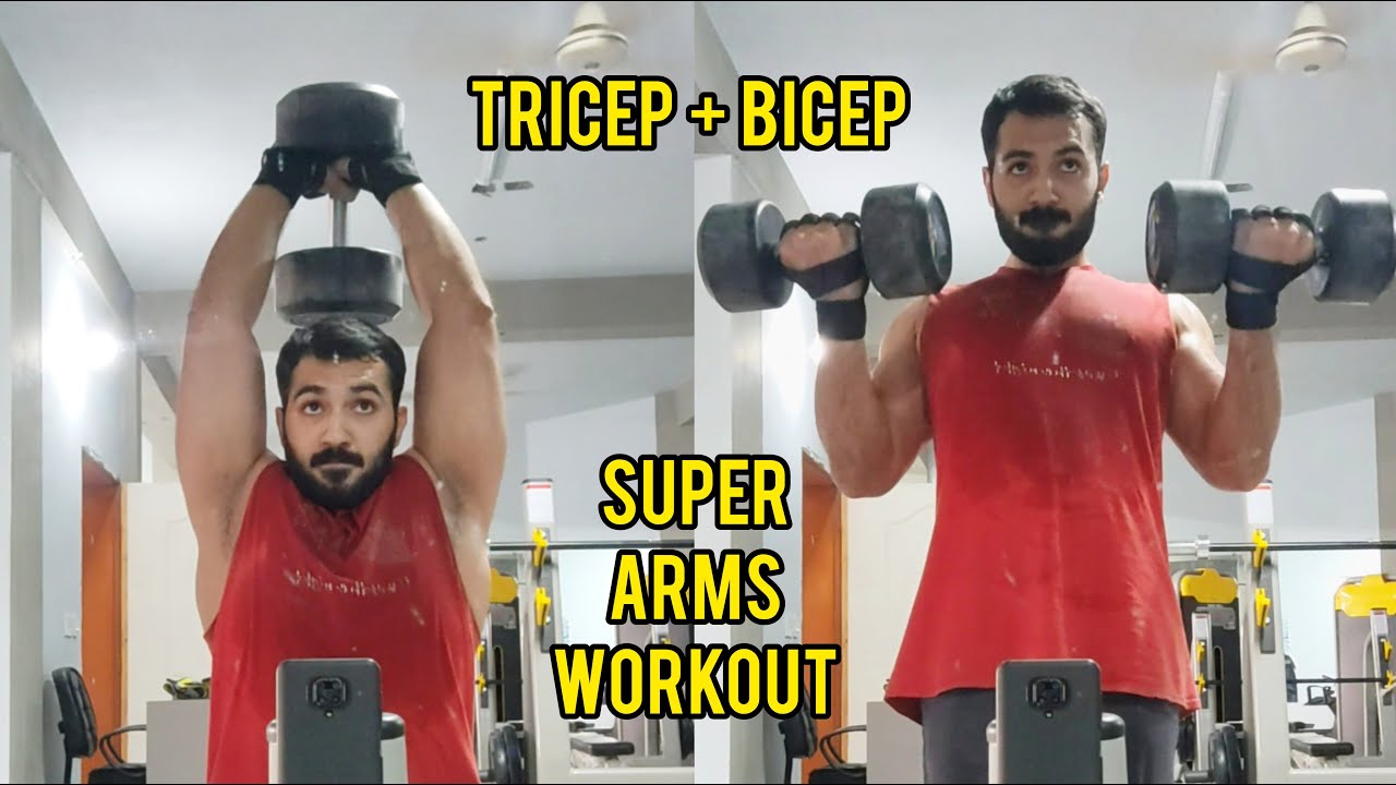 💪🏻 SUPER ARMS WORKOUT 💪🏻 for Muscle Mass and Shape - YouTube