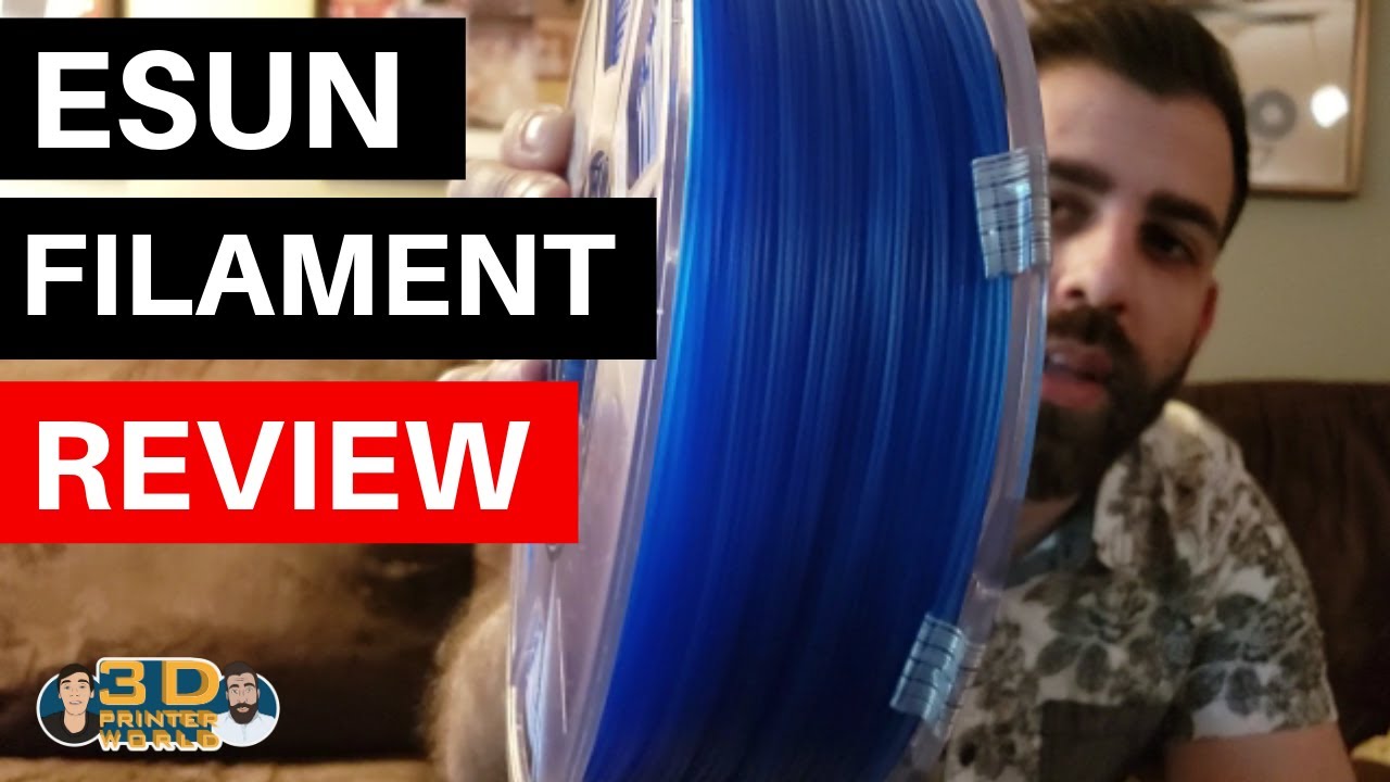 eSun Pla+ Filament Review (📢FINALLY FLAWLESS PRINTS?) - YouTube