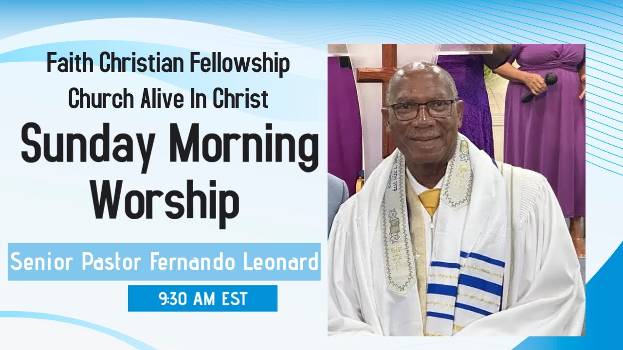 Senior Pastor F. Leonard | " " | FCFCAIC - YouTube