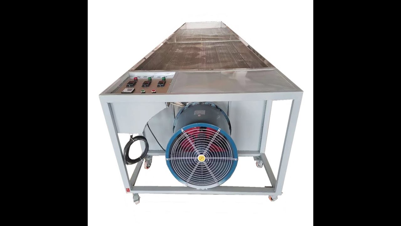 Tea withering machine - YouTube