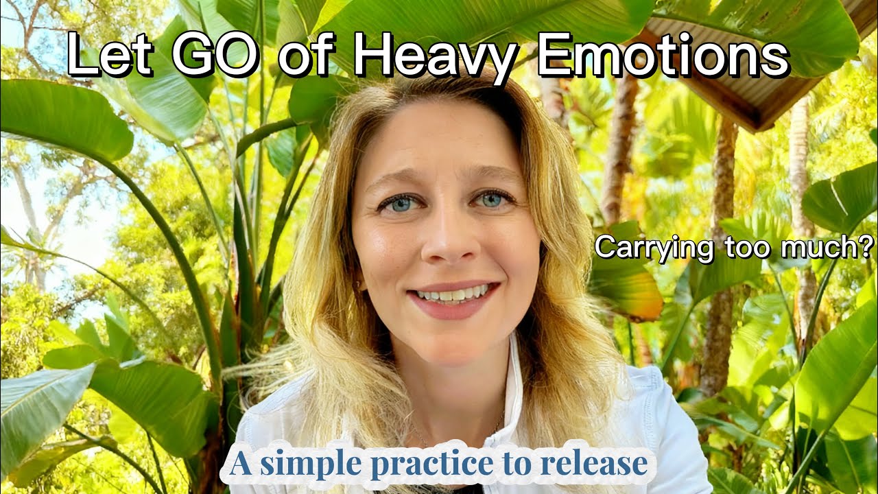 Let Go of Heavy Emotions | An Embodied Demo #awakeningjourney # ...