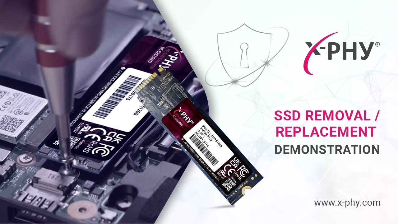 X PHY® SSD Removal / Replacement Demonstration - YouTube