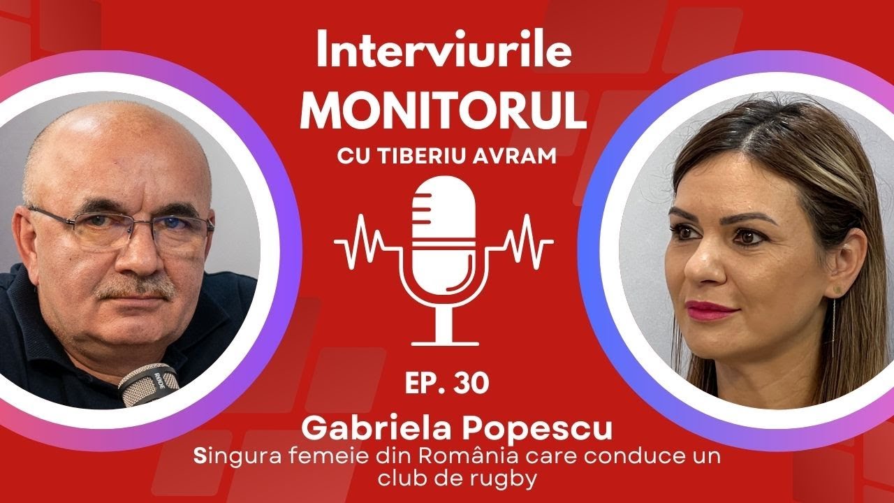 Gabriela Popescu, singura femeie din România, președintă a unui club de rugby - YouTube