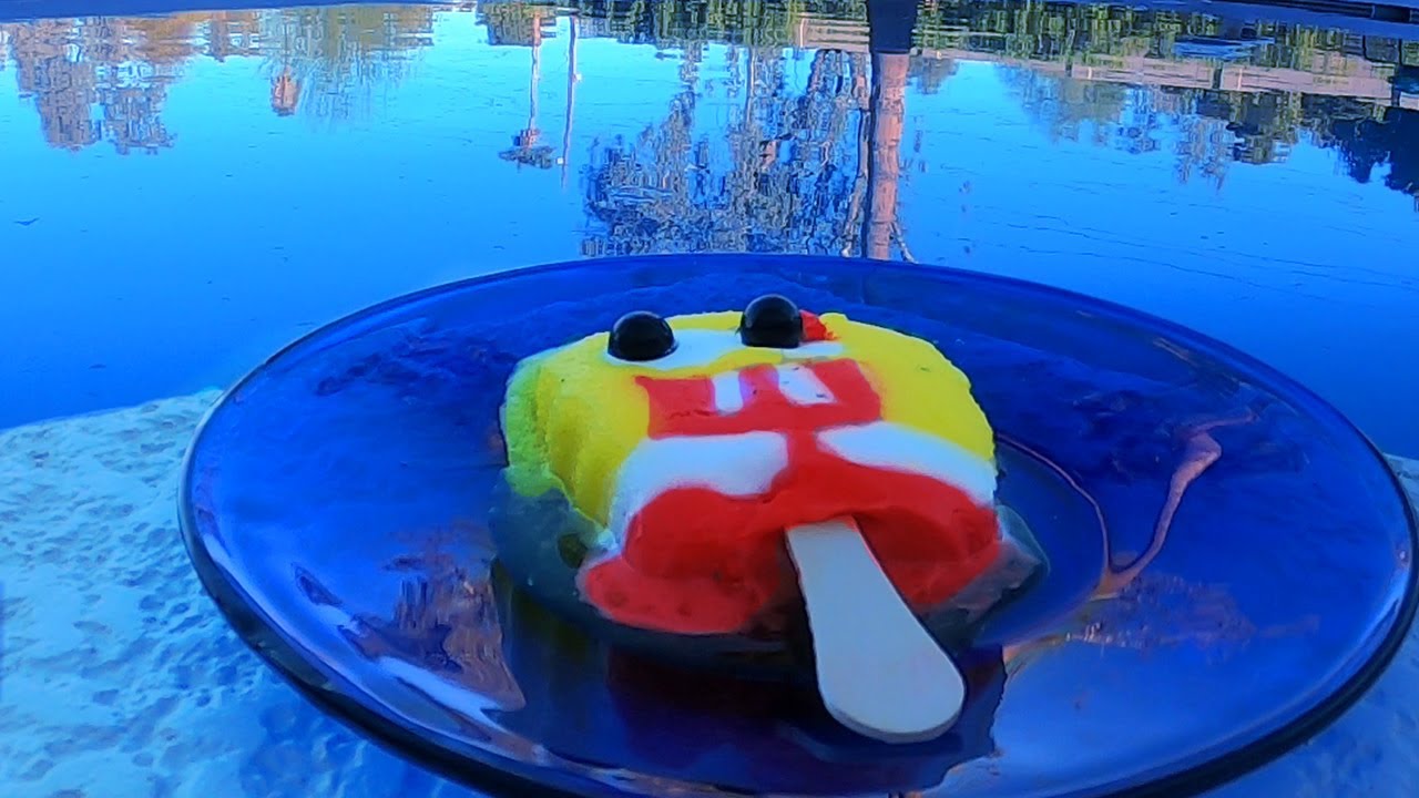 Spongebob Popsicle Melting Timelapse - YouTube