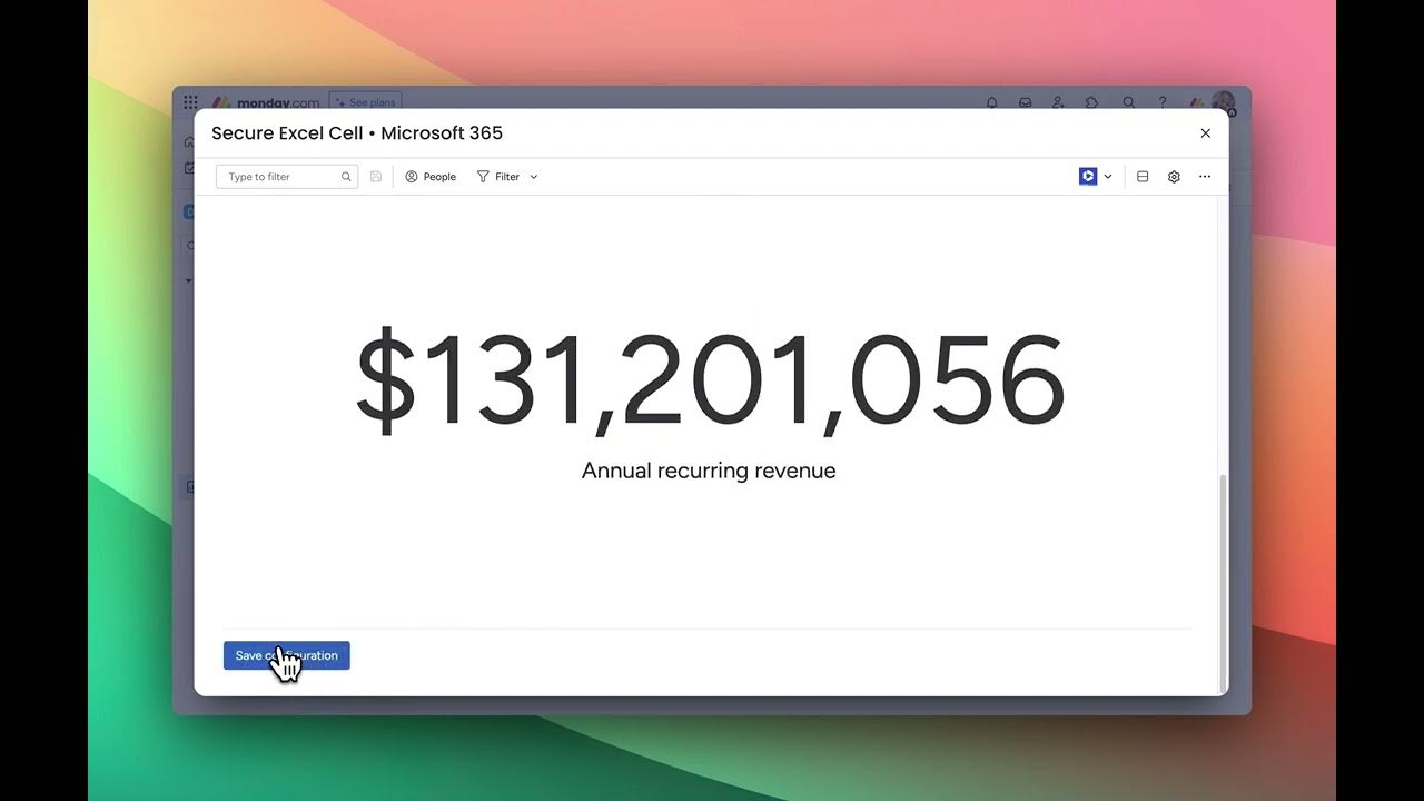 Using data from Excel in monday.com dashboards – Microsoft 365 Automate & Embed for monday.com ...