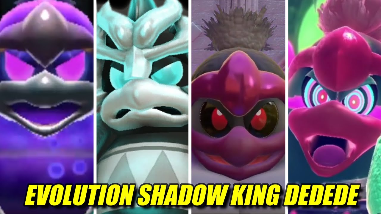 Evolution of Shadow/Posseded King Dedede (Epic Version) (1995 - 2022 ...