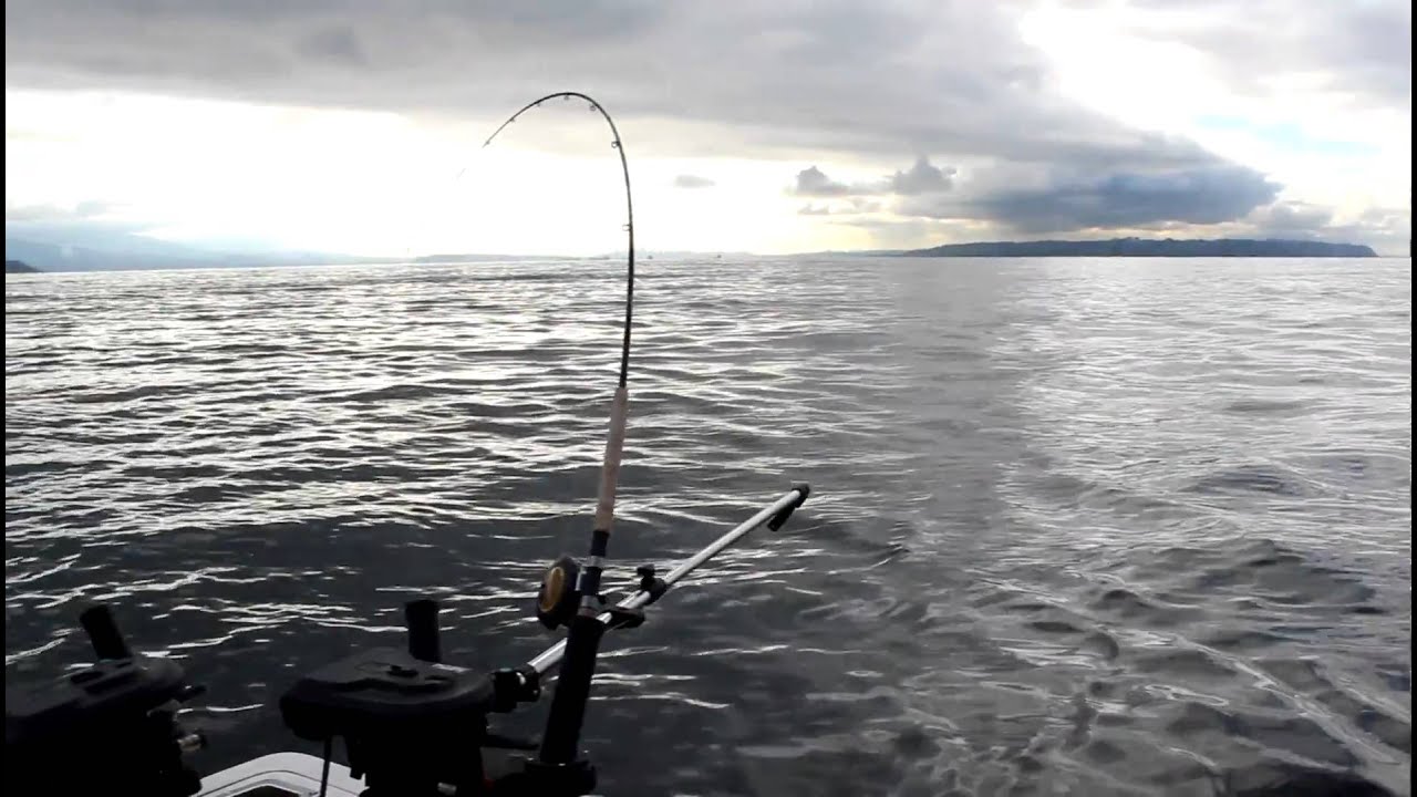South End of Bowen Island Trolling with Watermark Salmon Fishing ...