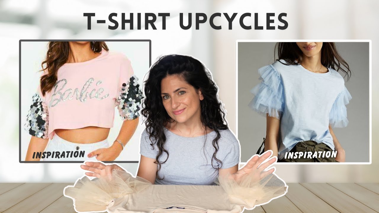 3 Pinterest inspired t-shirt transformations you'll actually love - YouTube