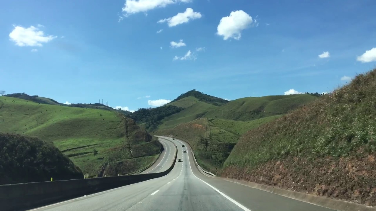 Tricky Brazilian Highways BR 40 Rio to Belo Horizonte - YouTube