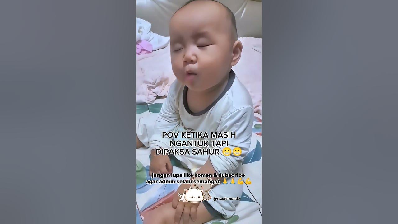 POV ketika lu masih ngantuk tapi dipaksa sahur 🤣🤣 #shorts #vidiokomedi #vidiongakak #vidiokocak ...