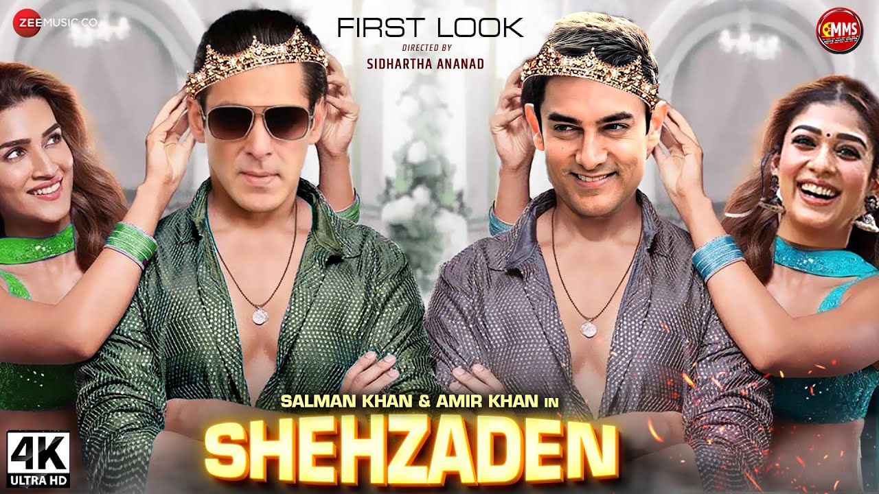 Shahzade : 3 Kings Official Trailer | Salman Khan, Amir Khan, Shahrukh ...